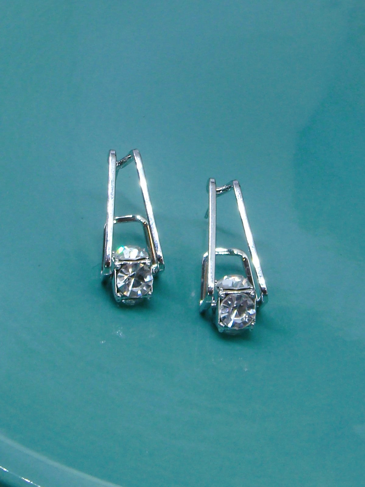 Girls Creative Hoop Earrings (Sliver) | TeenTrums